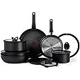 Amazon.com: T-fal Ingenio Expertise Non Stick Cookware Set 14 Piece ...