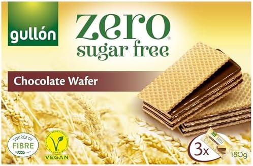 Gullon Zero Sugar Free Chocolate Wafer -180gm price in Saudi Arabia ...