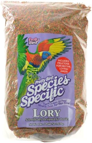 Pretty Bird International Bpb78315 8-Pound Species Specific Special Lory Food With Fructose For ...