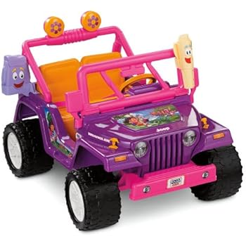 Amazon.com: Power Wheels Disney Frozen Jeep Wrangler: Toys & Games