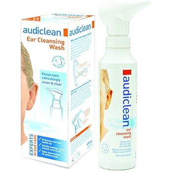 Amazon.com : Audiclean Ear Cleansing Wash 115ml : Earwax Removal ...
