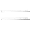 Amazon.com: HBlife 36 Inches Floating Shelves Wall Mounted Clear ...