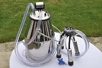 Milker Machine for Small Farm Single Cow Milking Station Portable 25 ...