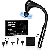 Amazon.com: Massage Gun with Upgraded Extended Handle, Back Massager ...