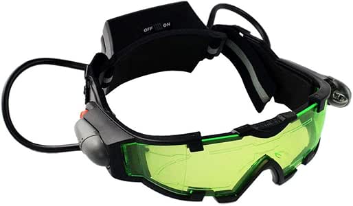 Amazon.com: Weahre Spy Night Vision Goggles, Adjustable LED Night ...