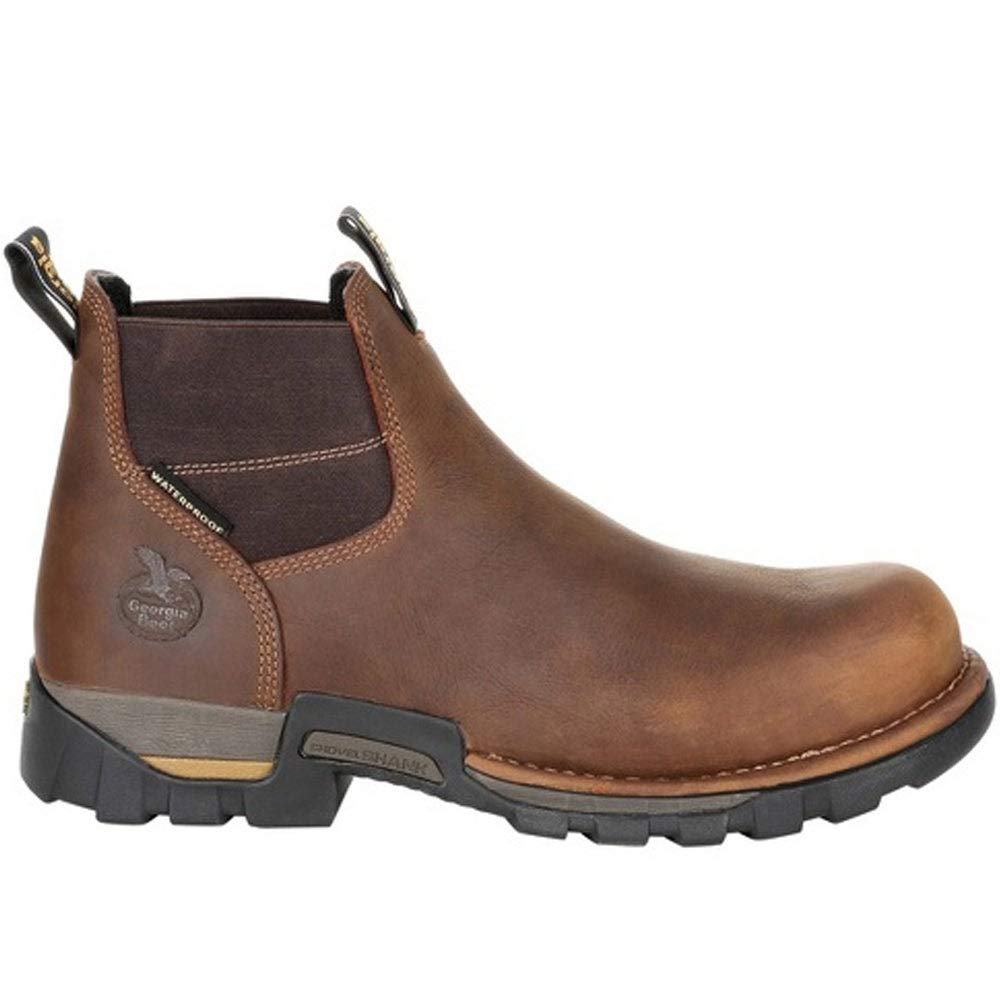 Georgia Boot Men's Eagle ONE Chelsea Boot, Brown, 12 Wide for sale ...