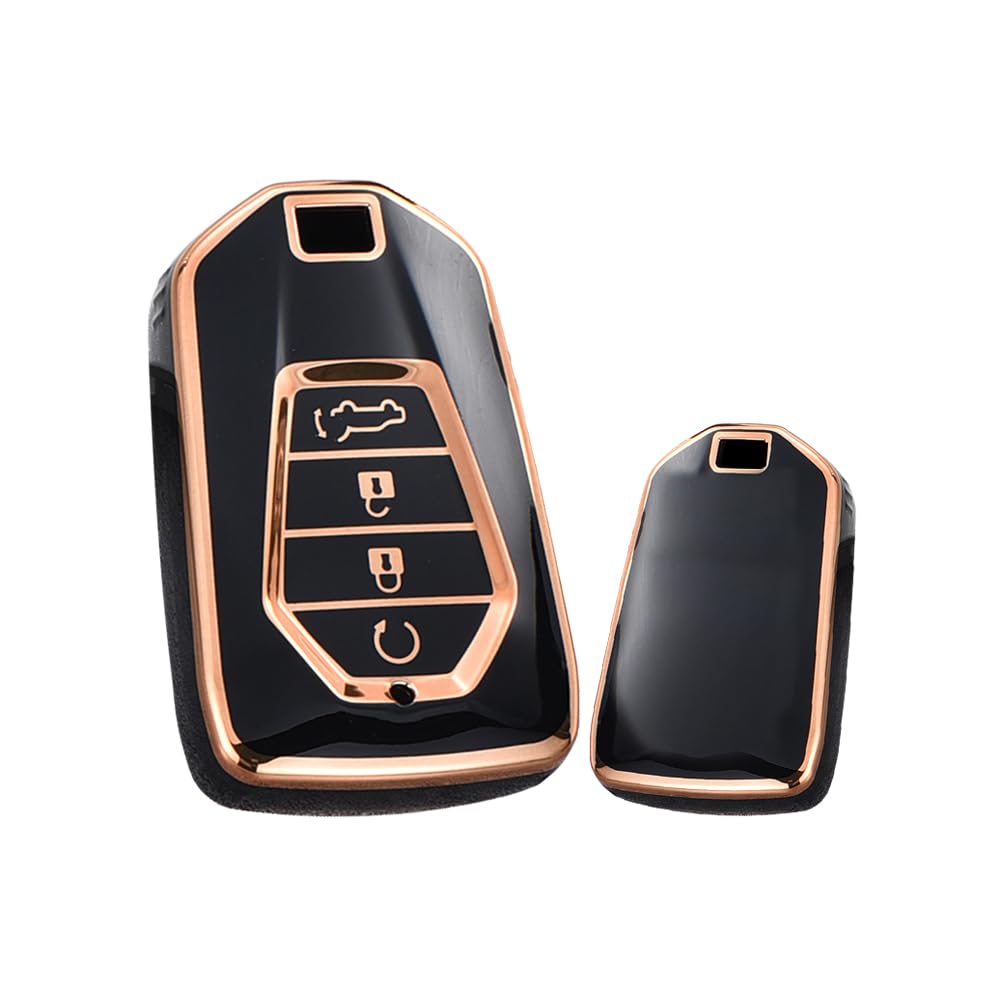 Mua HIBEYO for Isuzu Key Case Key Fob Cover for Isuzu New MU-X X Series ...