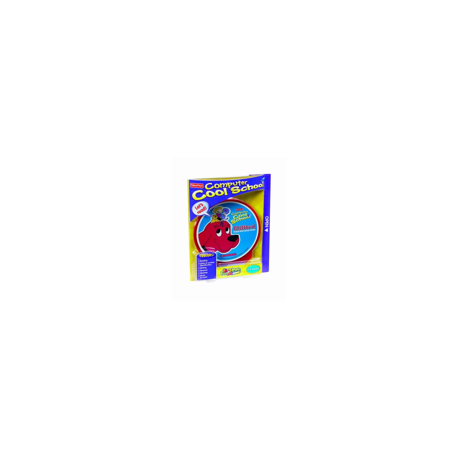 Fisher-Price Fun-2-Learn Computer Cool School Clifford Software - Epic ...