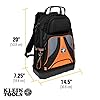 Klein Tools 55421BP-14 Tool Backpack, Heavy Duty Tradesman Pro Tool Bag ...