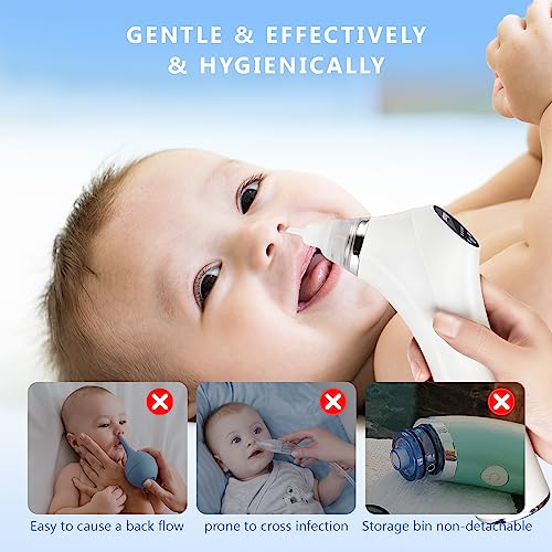 Odies Nasal Aspirator for Baby,Baby Nasal Aspirator,Rechargeable ...