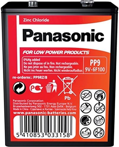 PP9 Heavy Duty Battery 9v: Amazon.co.uk: Electronics