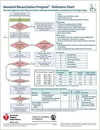 Neonatal Resuscitation Program Reference Chart (NRP) by American ...