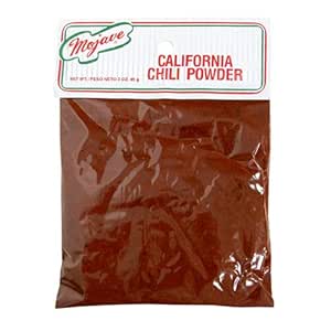 Amazon.com : Mojave California Chili Pepper Powder, 3-Ounce Bags (Pack ...