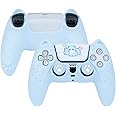 Amazon.com: GeekShare Cat Paw PS5 Controller Skin Anti-Slip Silicone ...