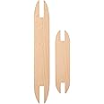 Amazon.com: Wood Weaving Shuttles Kit, 2pcs Beech Wood Weaving Shuttle ...