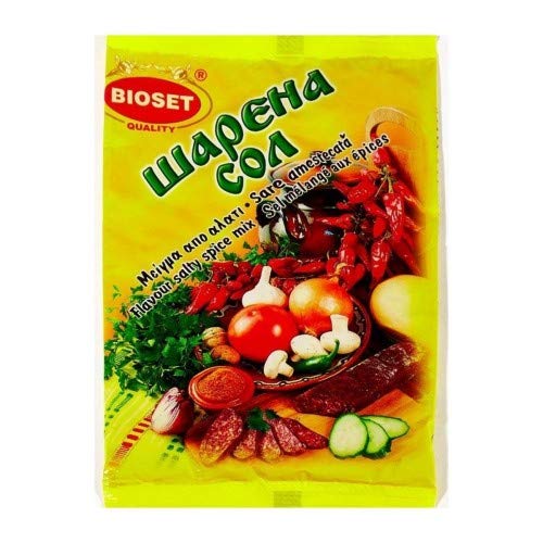 Colorful Salt Sharena Sol Seasoning from Bulgaria 3 pack x 40 gram ...