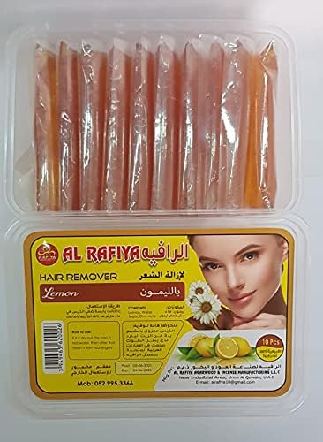 Al Rafiya Hair Remover Lemon WAX Strips 10 Nos price in UAE | Amazon ...