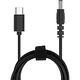 Amazon.com: KUNCAN USB-C to DC 12V Power Cable - 12 Volt USB-PD to DC 5 ...