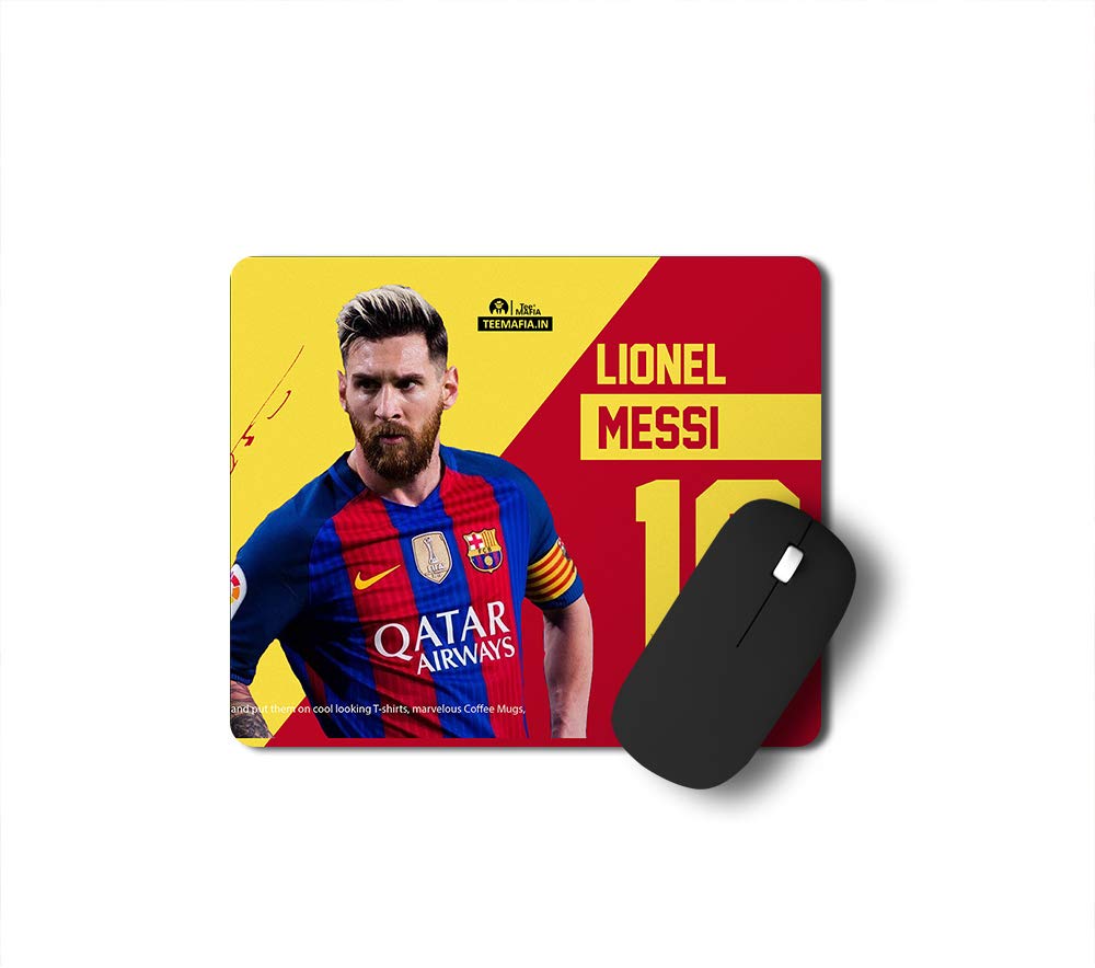 Tee Mafia Lionel Messi Gaming Mouse Pad for Gamers | Barcelona Mousepad ...