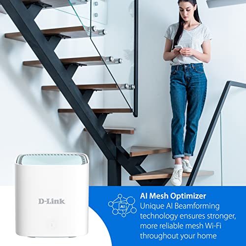 D-Link Eagle Pro AI Mesh WiFi 6 Router System (3-Pack) - Multi-Pack for ...