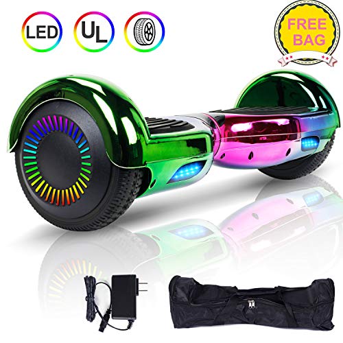 Rainbow Hoverboard Segway