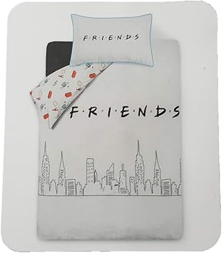 Licensed_Primark Grey,FRIENDS TV SHOW SERIES Single Duvet Cover Set ...
