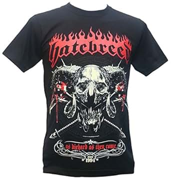 Amazon.com: Hatebreed As Diehard As They Come American Metalcore Band T ...