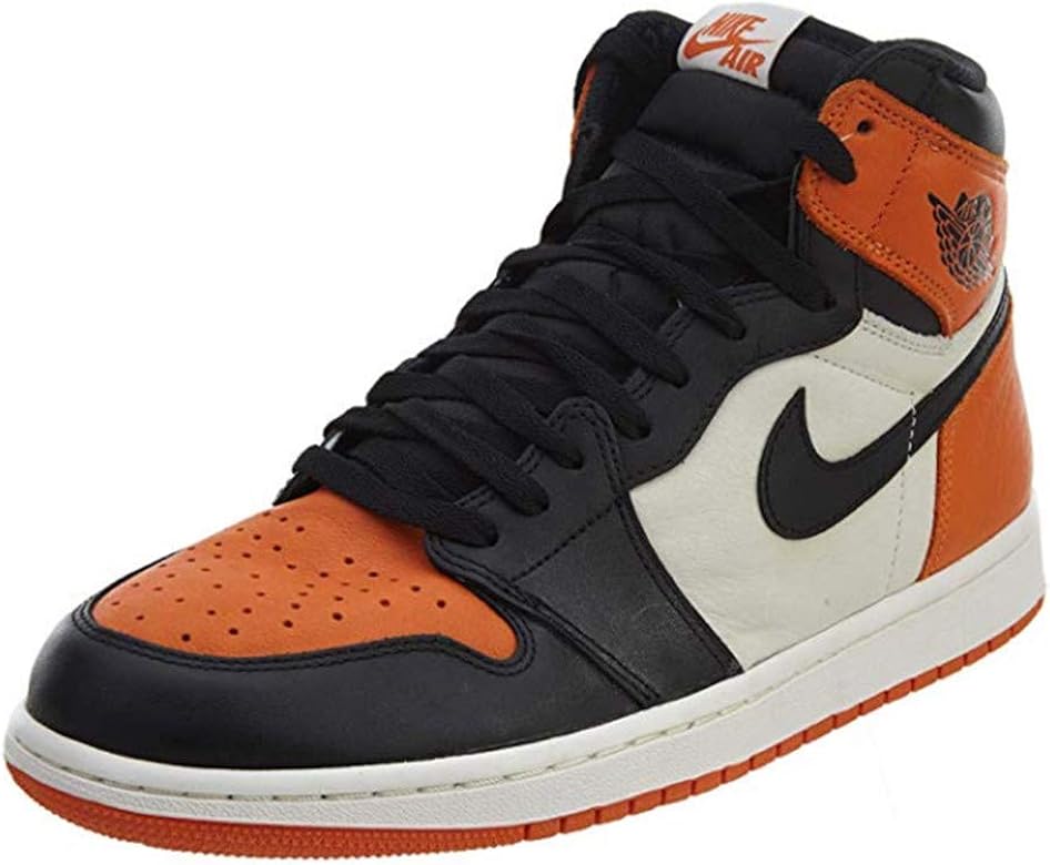 Venta > jordan 1 naranjas con negro > en stock