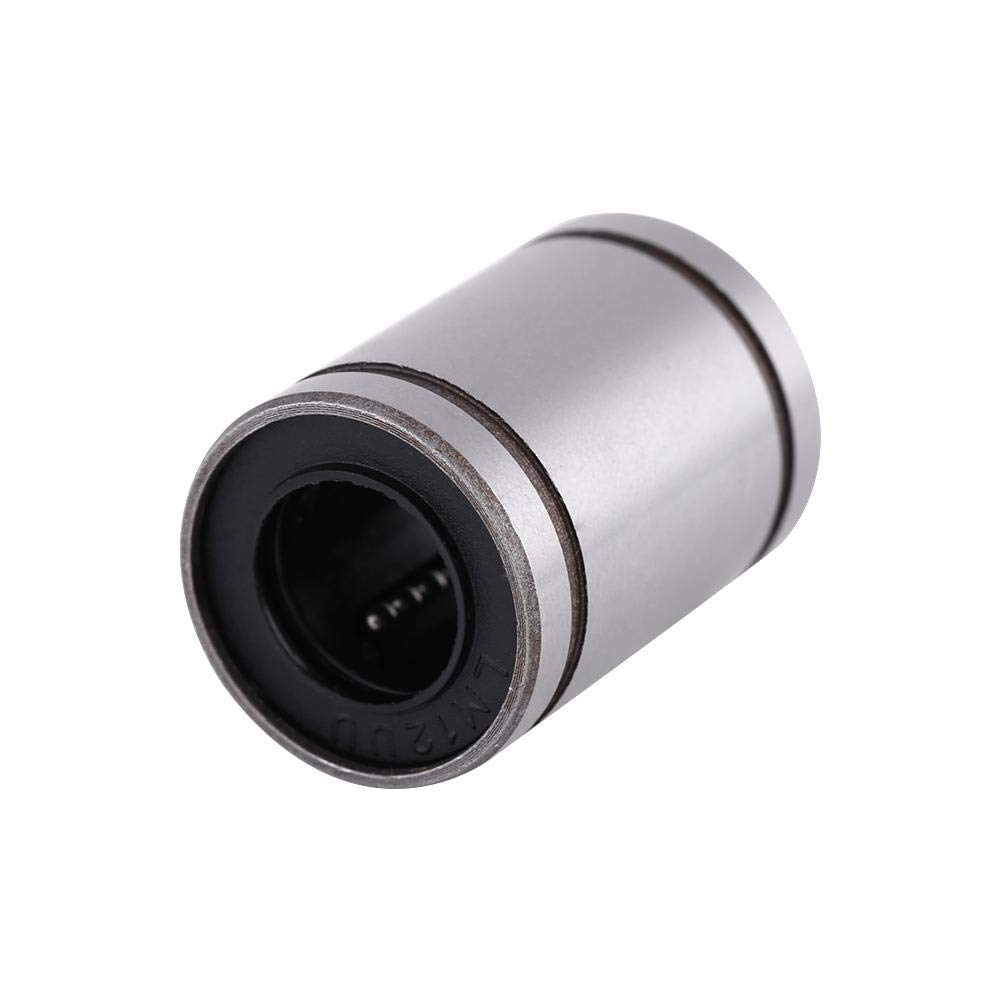 Cuscinetti a sfere lineari 10pcs LM12UU 12mm 10mm Cuscinetto a sfere a movimento lineare con ...