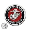 USMC Medallion – 3.5 Inches – Marine Corps EGA Eagle Globe Anchor ...