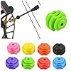 ZSHJGJR Compound Bow Silencer Dampeners - String Silencers for Compound ...