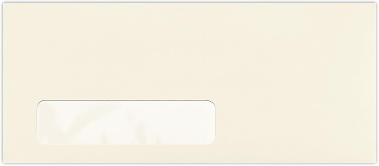 Amazon.com : #10 Window Envelopes (4 1/8 x 9 1/2) - Natural (1000 Qty ...