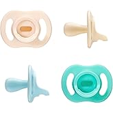 Amazon.com: Tommee Tippee Stay Put Pacifier Set, Contains 2 Ultra-Light ...
