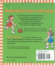 My Basketball Book: Gail Gibbons: 9780688171407: Amazon.com: Books