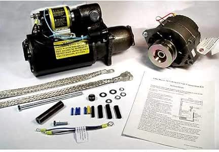 Amazon.com: Remanufactured Alternator & Starter Conversion Kit - 24V to 12V Compatible with John ...