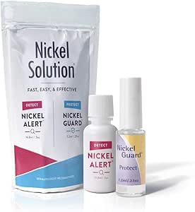 Amazon.com: Nickel Solution – 1 Nickel Alert Testing Solution & 1 ...