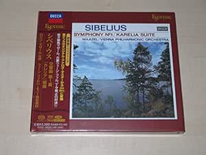 - Sibelius - Symphony No. 1 - Karelia Suite - Vienna Philharmonic Lorin Maazel - Japanese Decca ...
