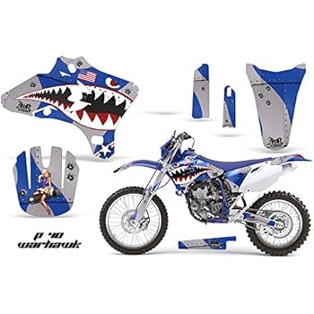 Amazon.com: Yamaha WR250F WR450F 2005-2006 MX Dirt Bike Graphic Kit ...