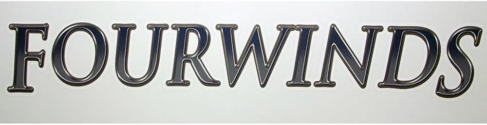 Amazon.com: 2 Fourwinds Boat Rv Trailer Decals Graphics: Automotive