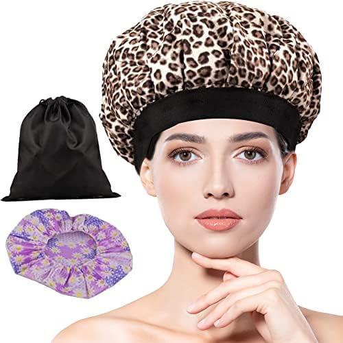 TDOO Deep Conditioning Heat Cap Microwavable Heat Cap for Steaming Hair ...