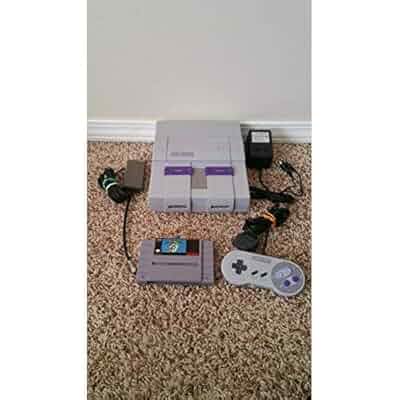 Amazon.com: Super Nintendo SNES Bundle with Super Mario World (Renewed ...