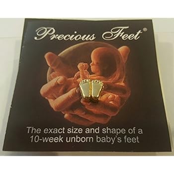 Amazon.com : Pro-Life Precious Feet Lapel Pin Gold : Everything Else