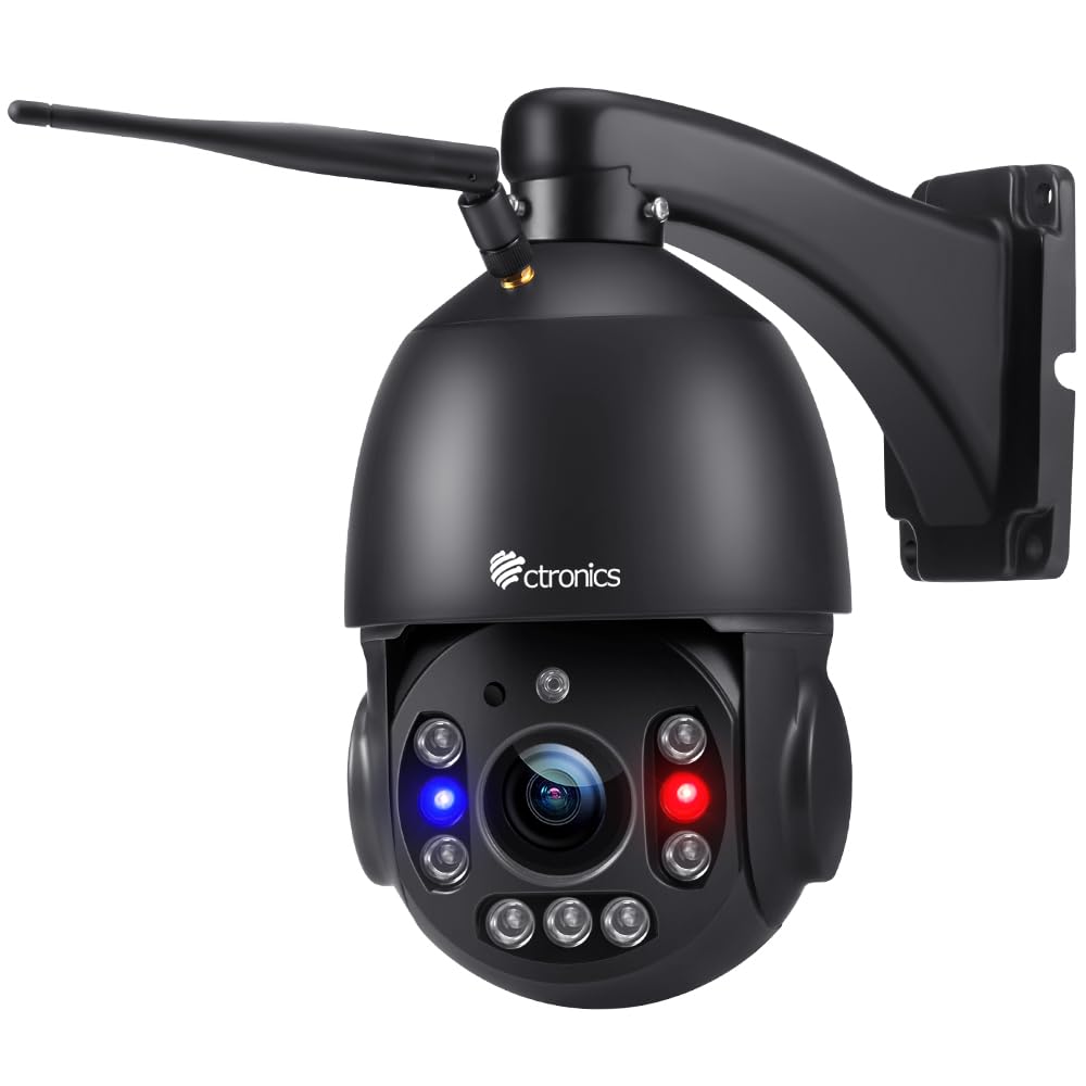 Mua Ctronics 5MP 30X Optical Zoom Security Camera WiFi Outdoor, 2.4 ...