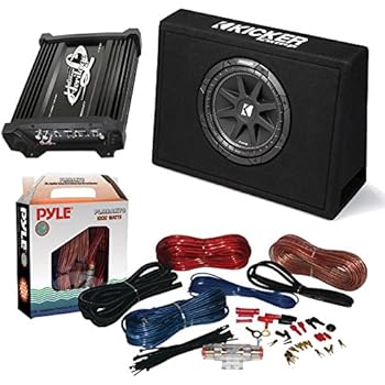 Amazon.com: Car Subwoofer And Amp Combo: Kicker 10TC104 Comp 10” 300W ...