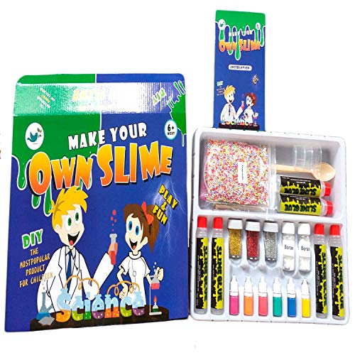 Slime Kit – Make Your Own Slime Fluffy Slime Putty Goo with This Slime ...