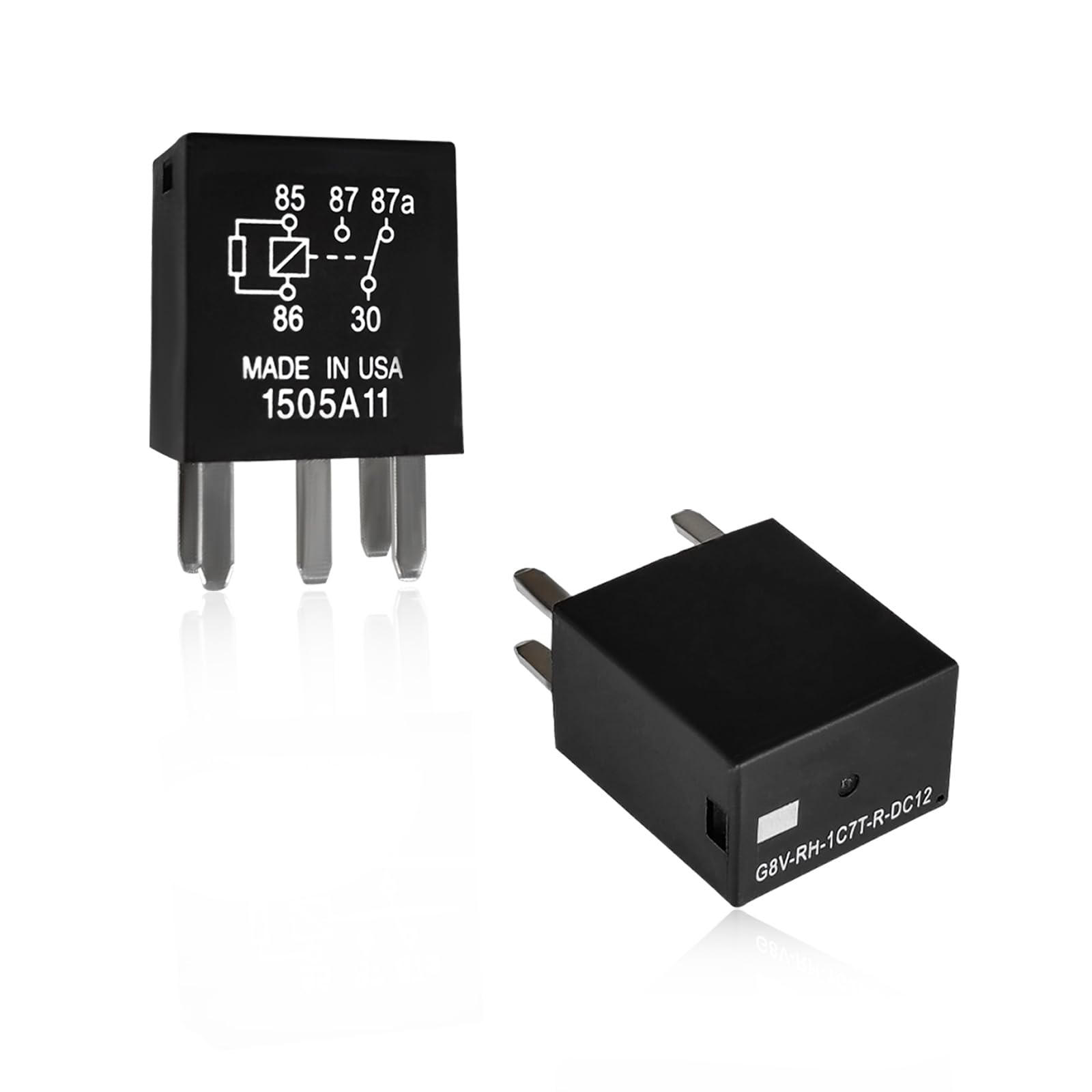 Mua 2PCS 5 Pin Power Relay, Multi Purpose Auto Fuel Pump Relay ...