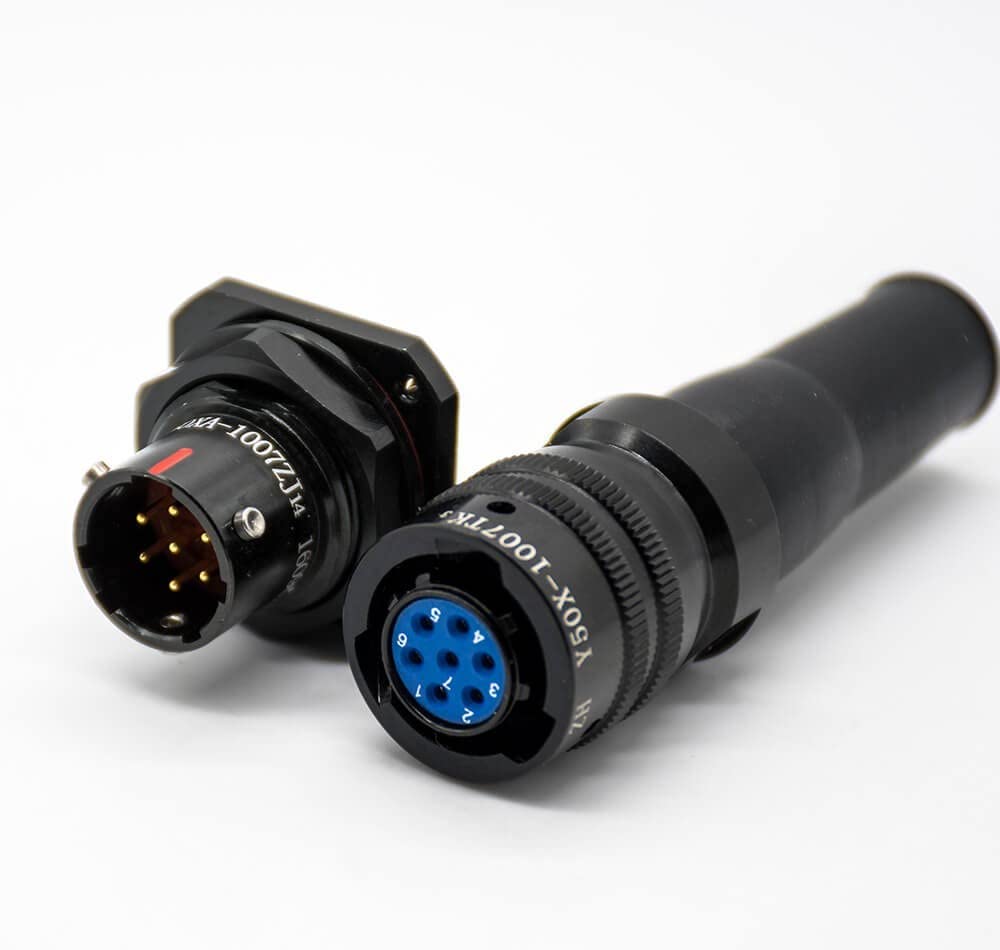 Mua 7Pin Circular Electrical Connector Bayonet Coupling Cable Solder ...