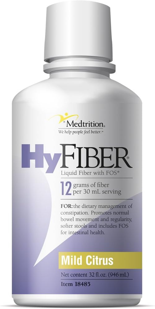 Amazon.com: Daily Liquid Fiber for Regularity and Soft stools |HyFiber ...