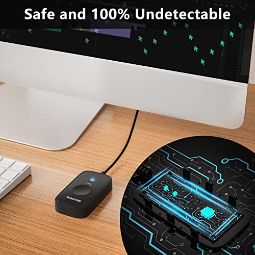 Mouse Jiggler, Mouse Mover and Mouse Clicker 2 in 1, USB Port Automatic ...