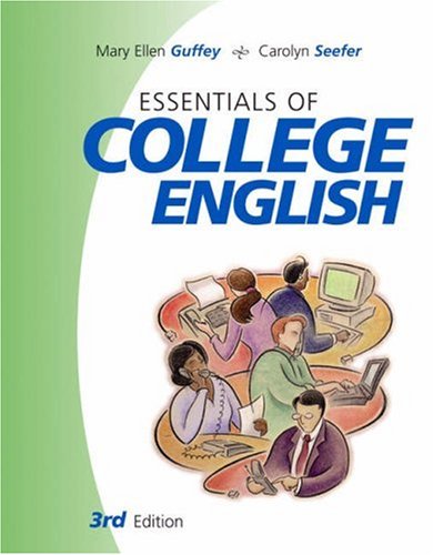 Essentials of College English: 9780324201505: Business Communication ...
